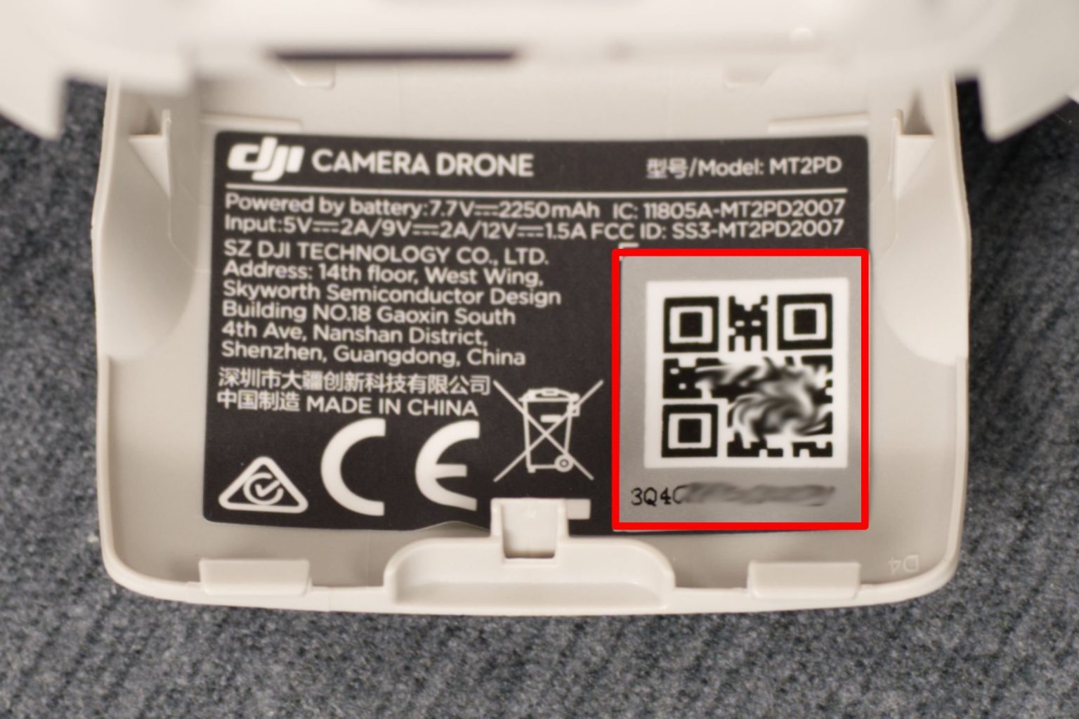 Anleitung: Seriennummer von DJI Drohnen finden - Drone-Zone.de