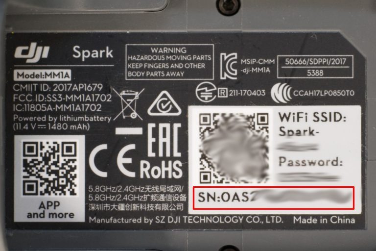 Anleitung: Seriennummer von DJI Drohnen finden - Drone-Zone.de