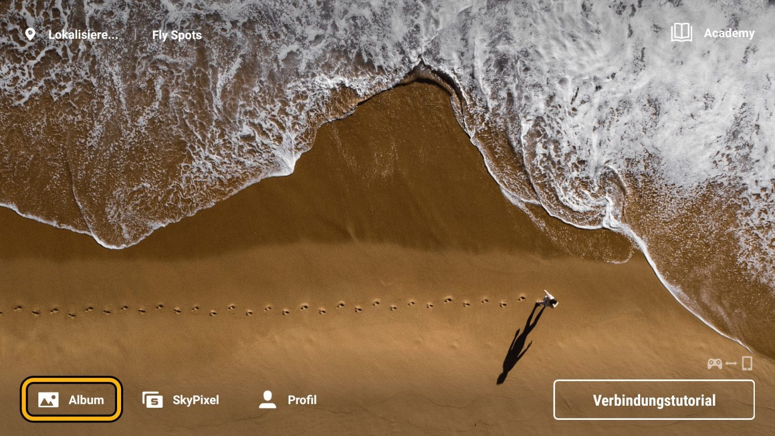 Anleitung: Aufnahmen mit FlyShare übertragen (DJI RC) - Drone-Zone.de